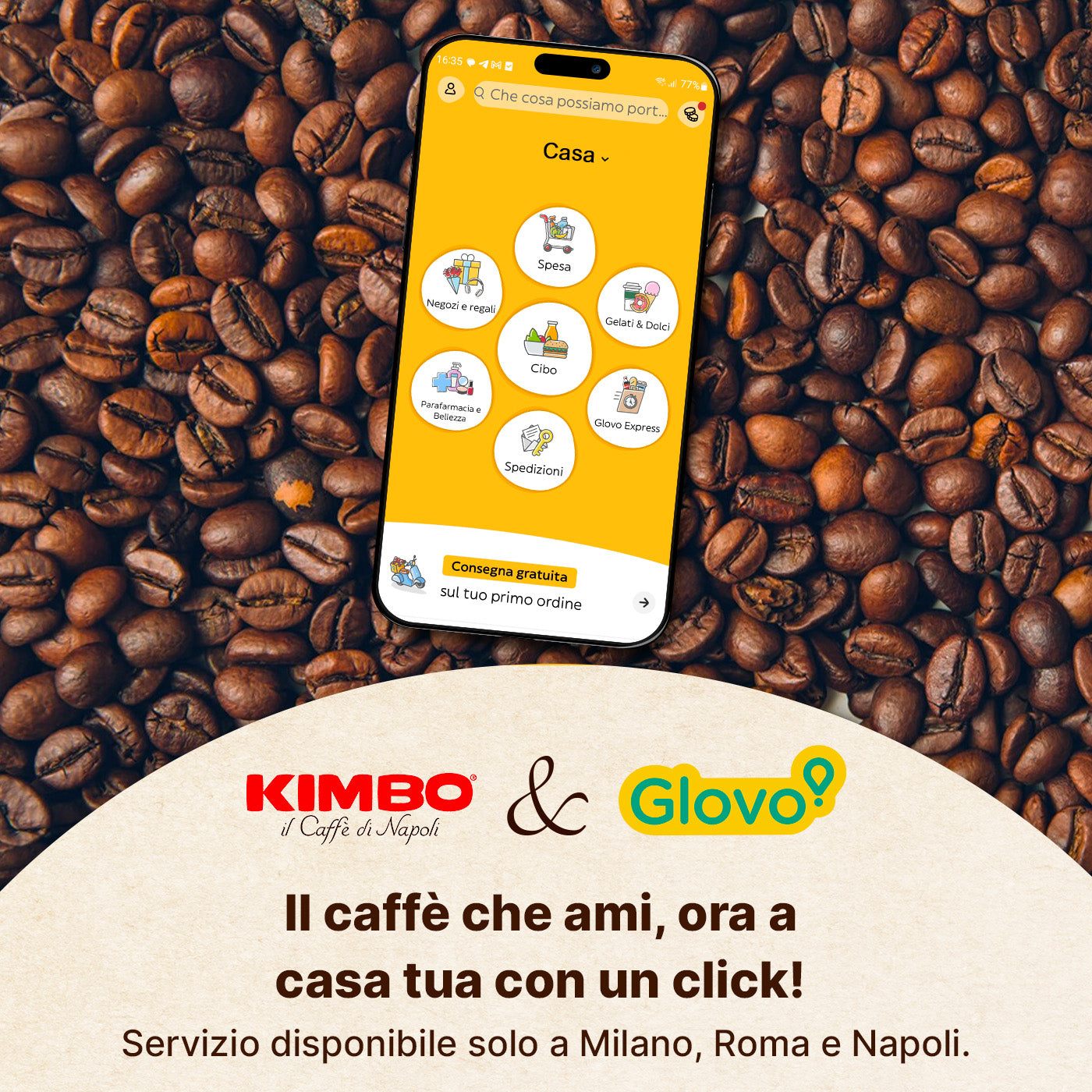Kimbo: il caffè di Napoli a casa tua | Visita il sito ufficiale